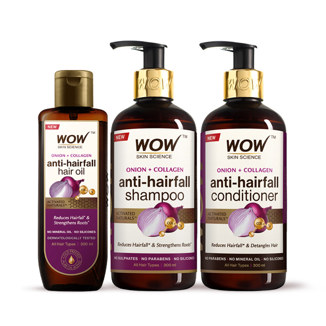 Onion hair oil and shampoo store