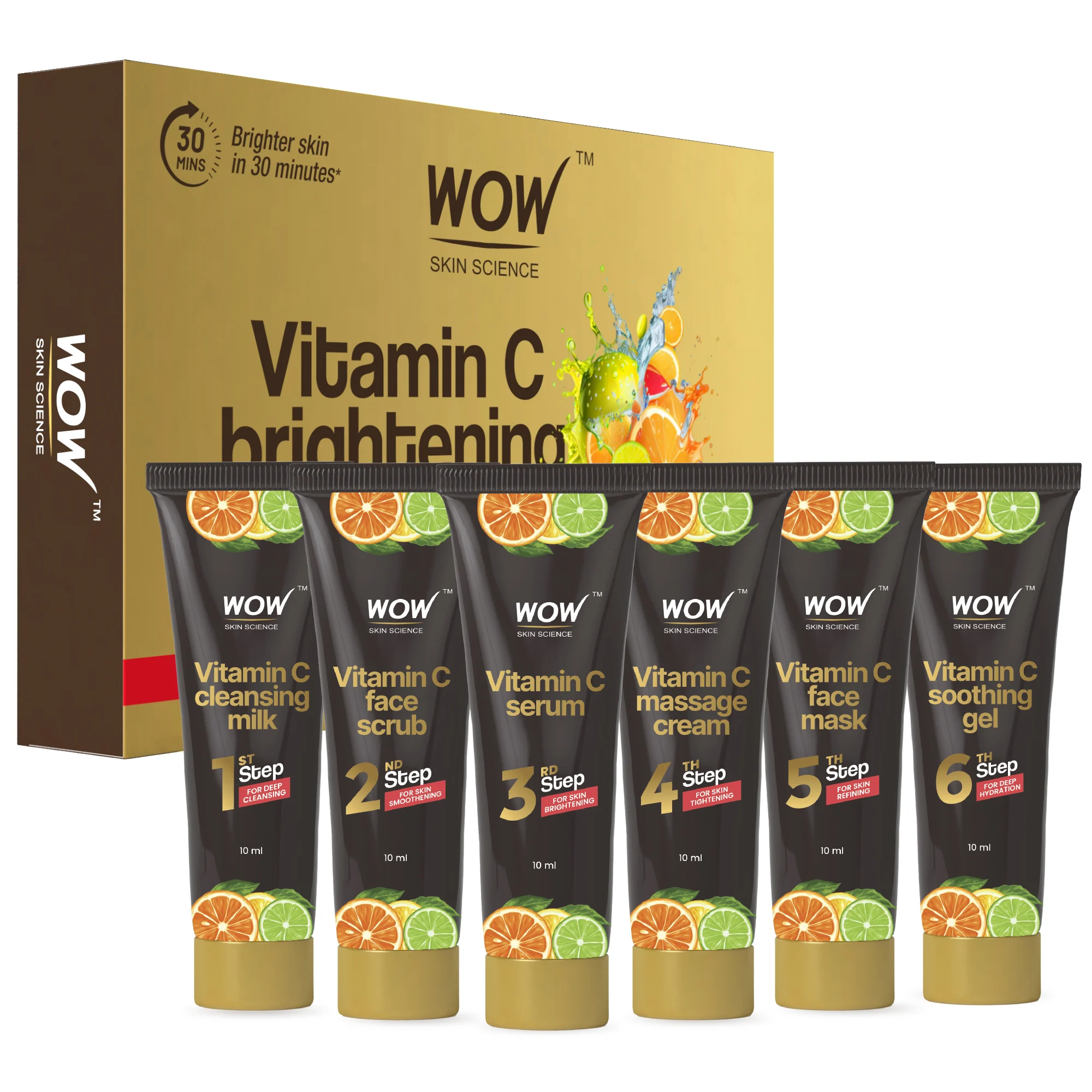 Buy Vitamin C Brightening Facial Kit for Even Toned Skin
