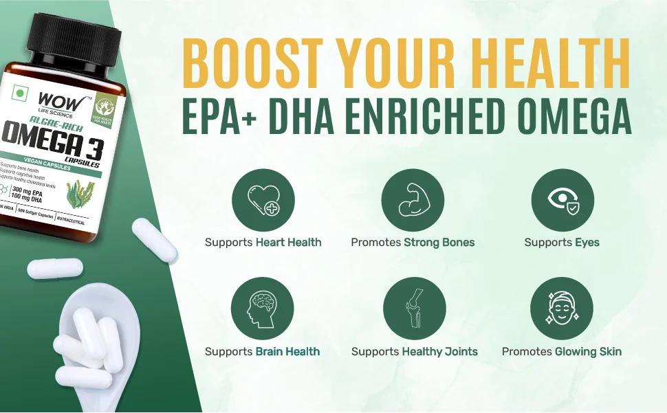 Buy Algae Rich Omega 3 Capsules Online At Best Price