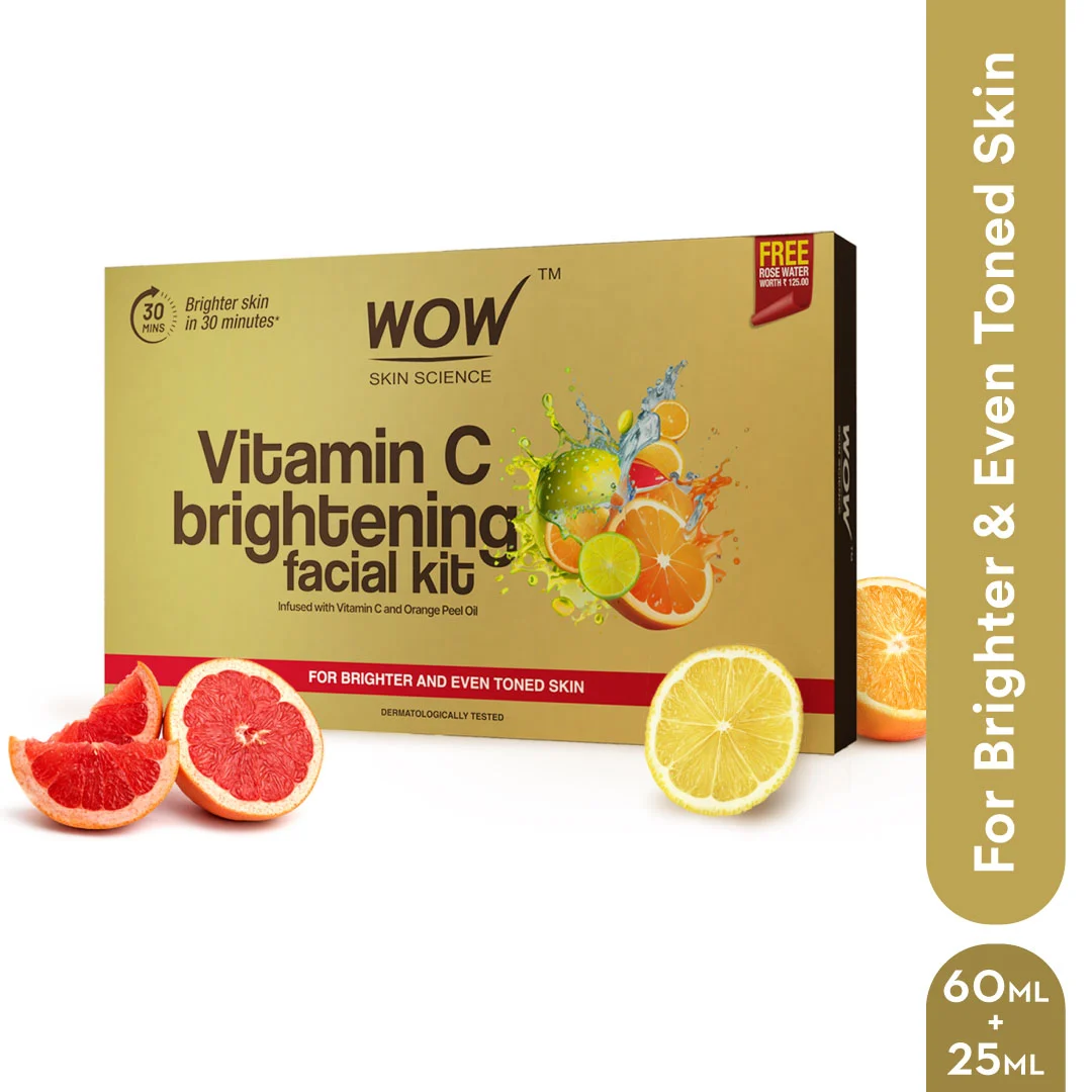 Vitamin C Brightening Facial Kit For Brighter Skin