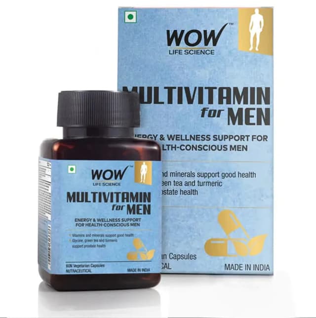 Multivitamin Capsules for Men - 60 Capsules
