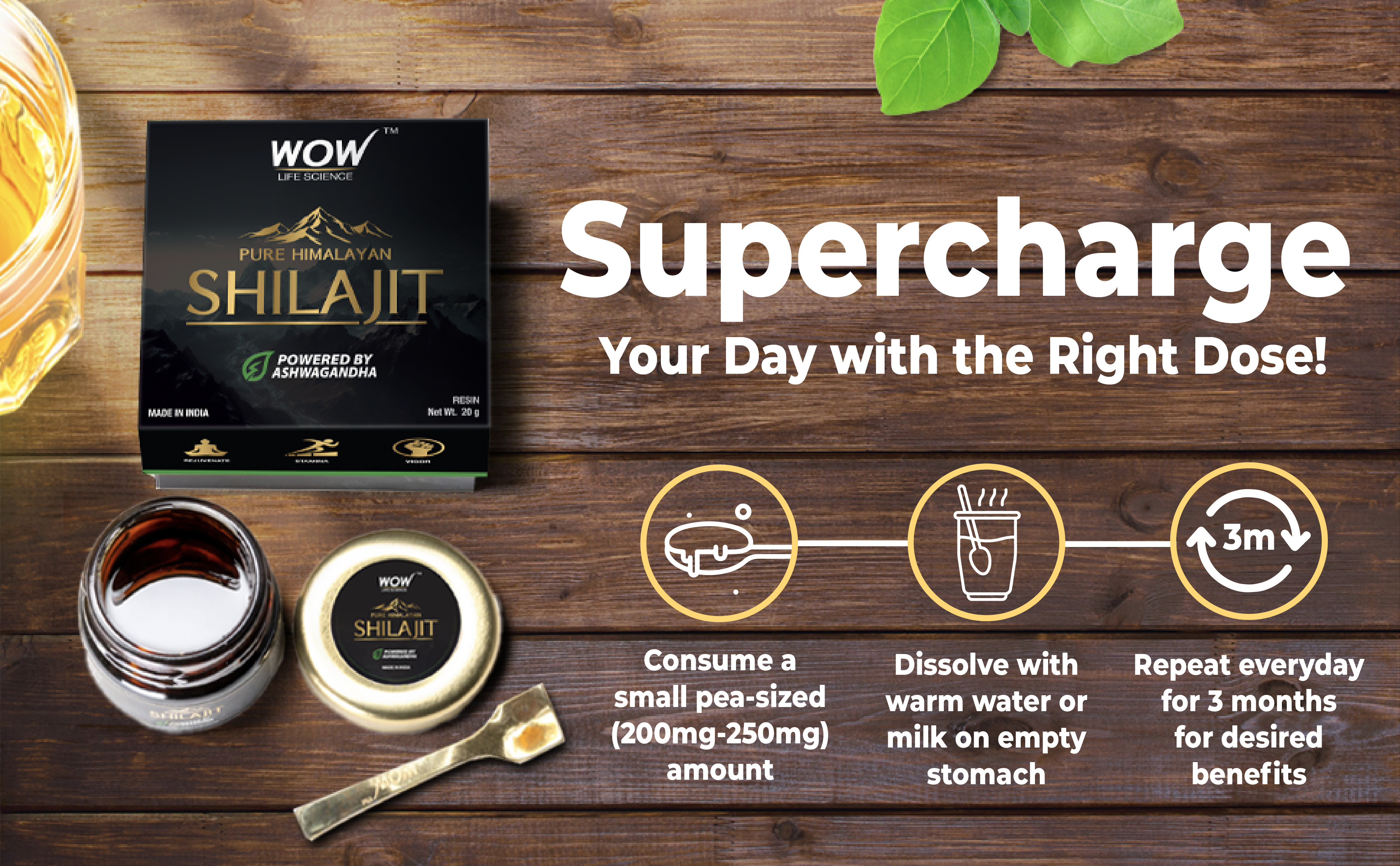 Buy Pure Himalayan Shilajit by Ashwagandha at Best Price
