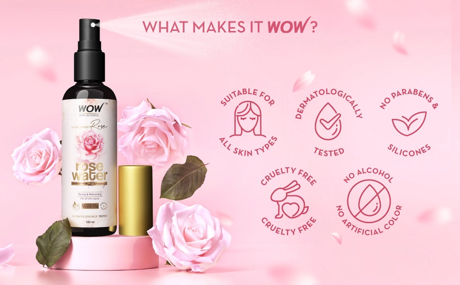 Himalayan Rose Water For All Skin Types